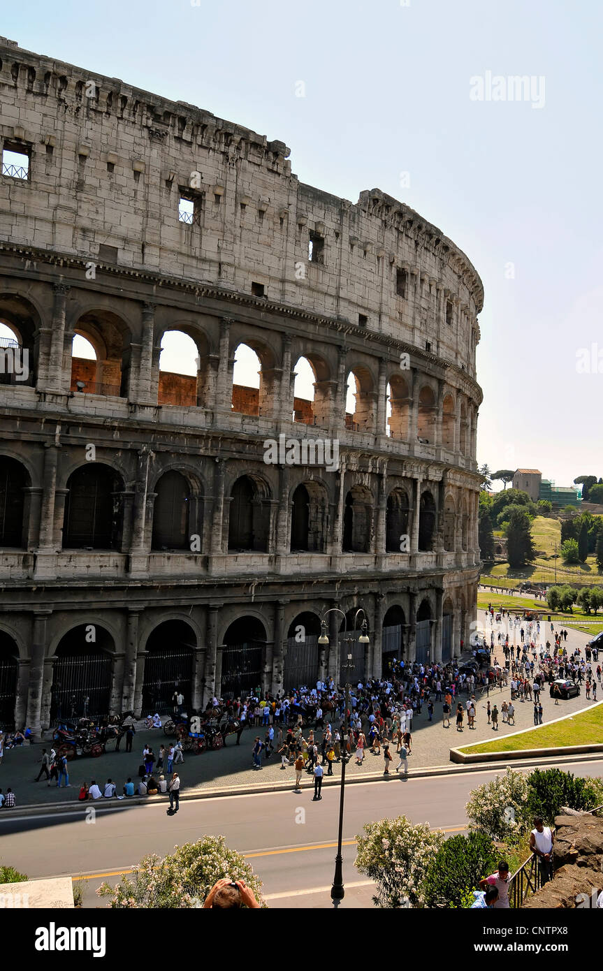 Roman Colliseum Rome Italy Europe Mediterranean Stock Photo - Alamy
