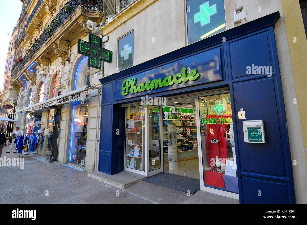 Pharmacy Drug Store Toulon France French Riviera Mediterranean Europe ...