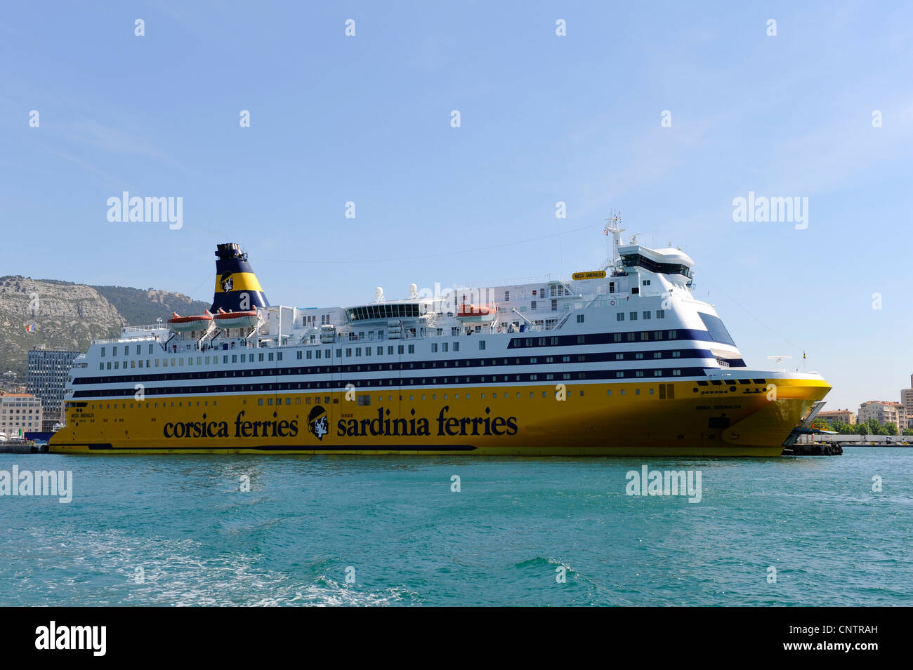 Ferry Toulon France French Riviera Mediterranean Europe Harbor Stock ...