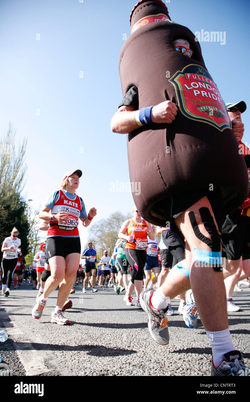 Funny london marathon costume hi-res stock photography and images - Alamy