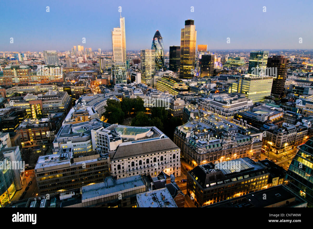 London's financial district, "The City of London Stock Photo - Alamy