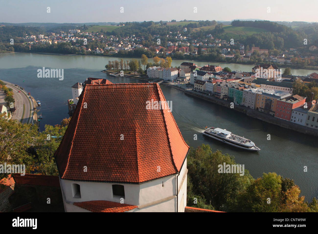 Passau, Germany, the city of three rivers Stock Photo - Alamy