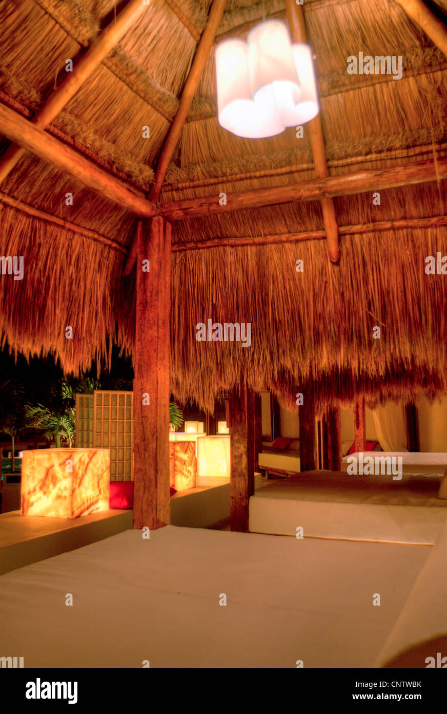 Maxim poolside club at ME Cancun Resort Stock Photo - Alamy