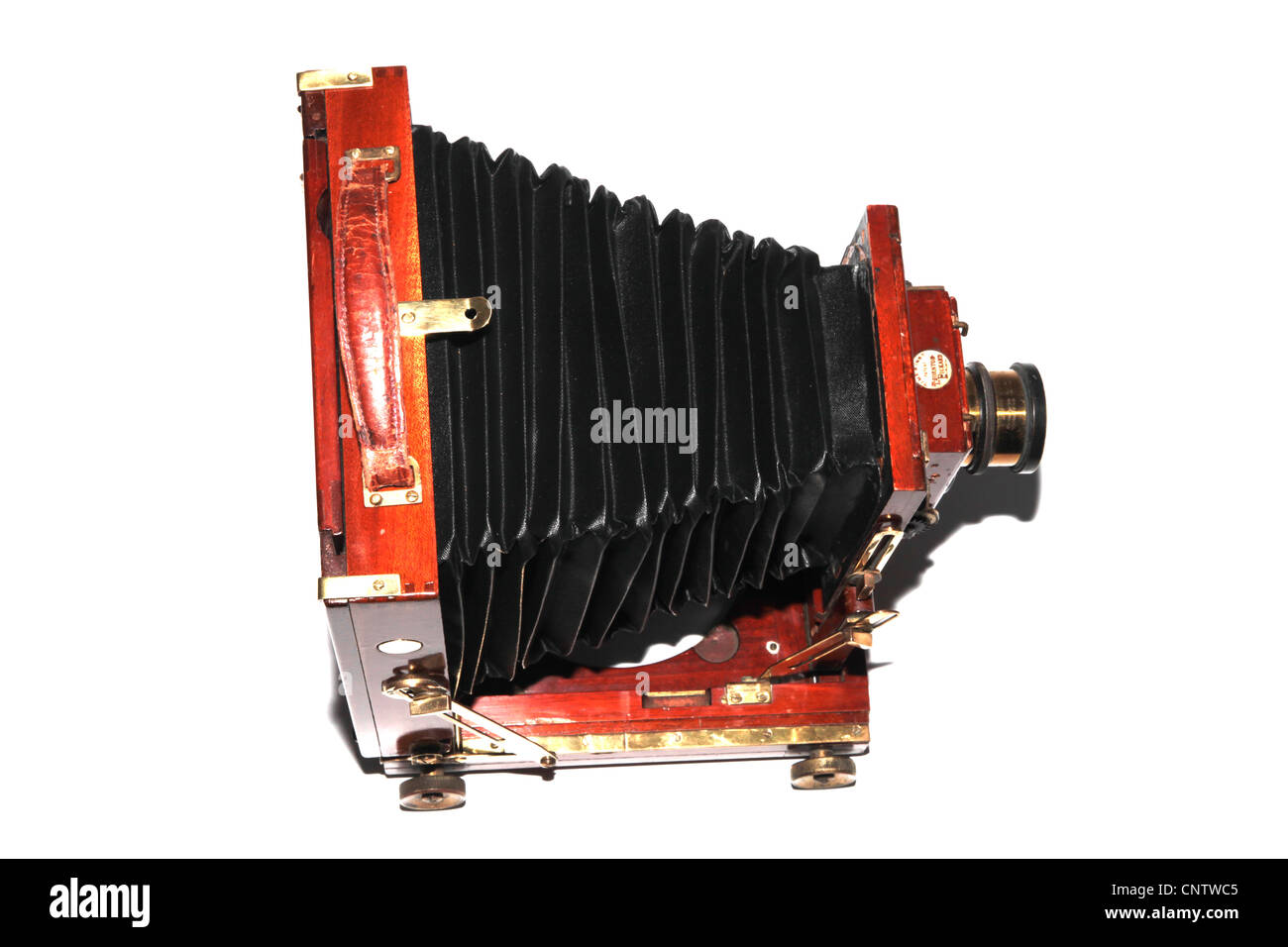 Very old wooden camera Stock Photo - Alamy