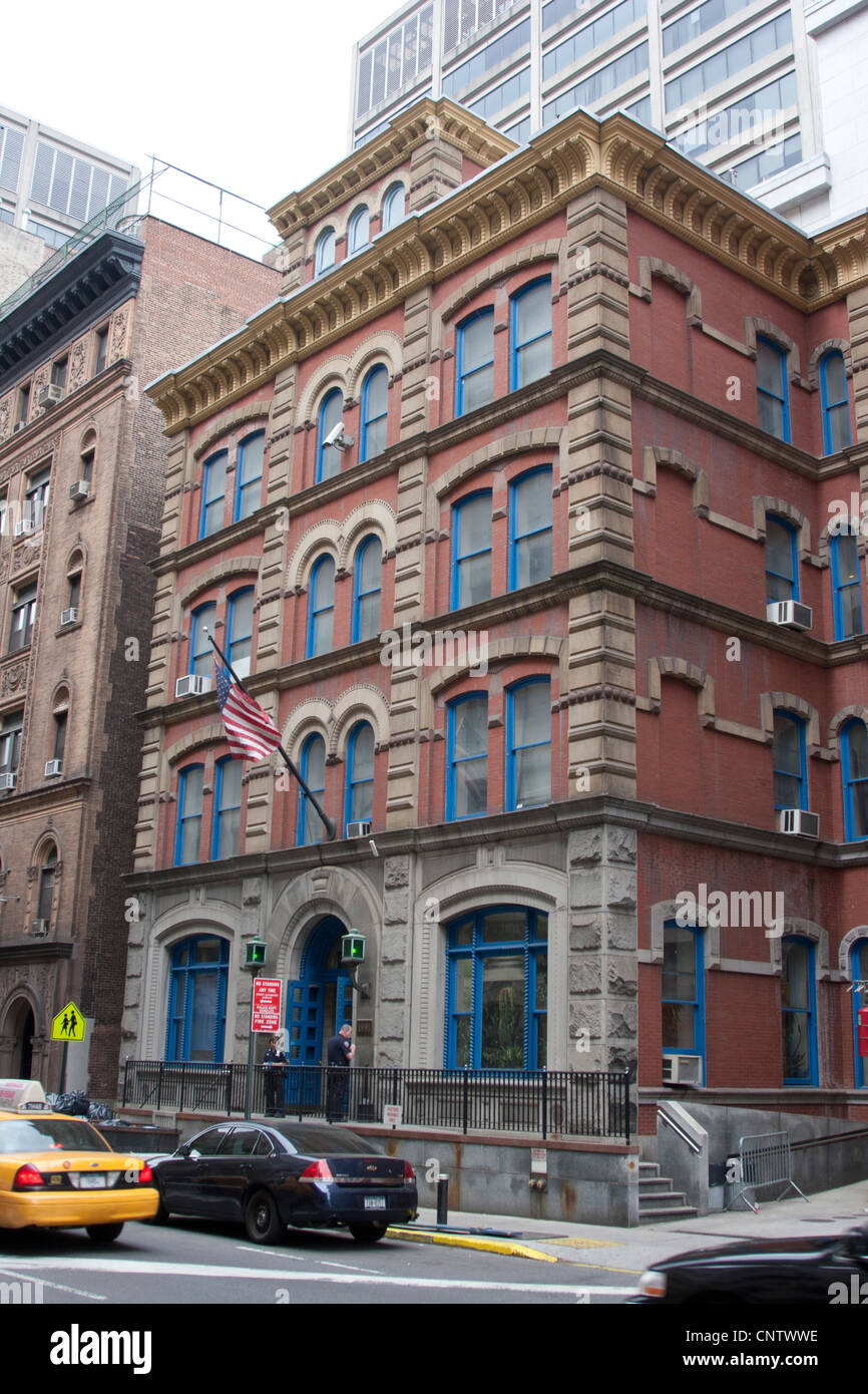 19th Police Precinct landmark building on 67th St. on the Upper East ...