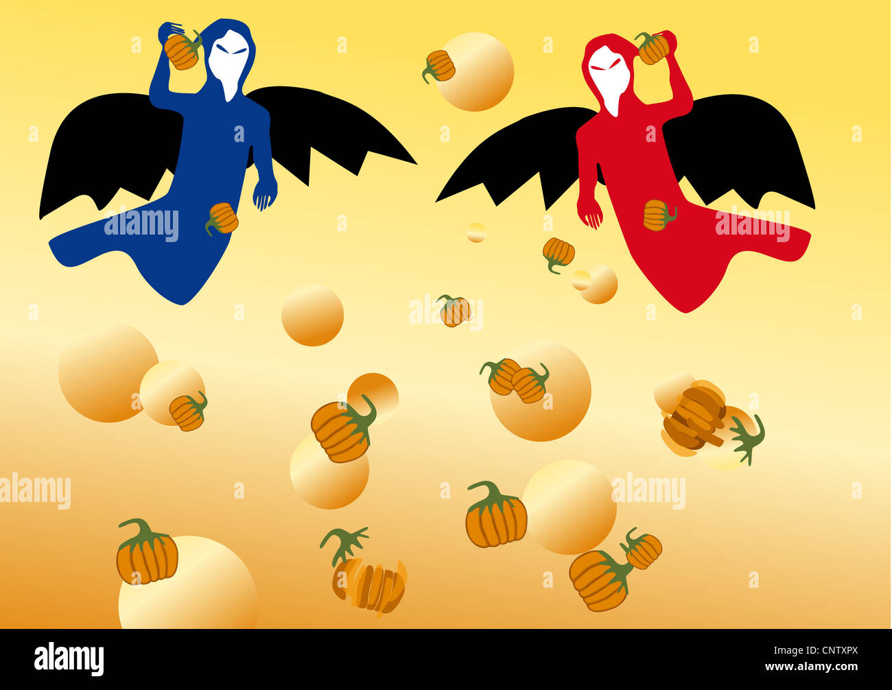 Abstract scary halloween background Stock Photo - Alamy