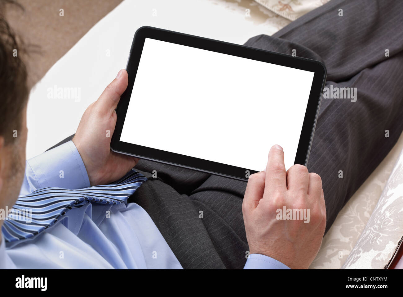 Laptop tablet screen hi-res stock photography and images - Alamy