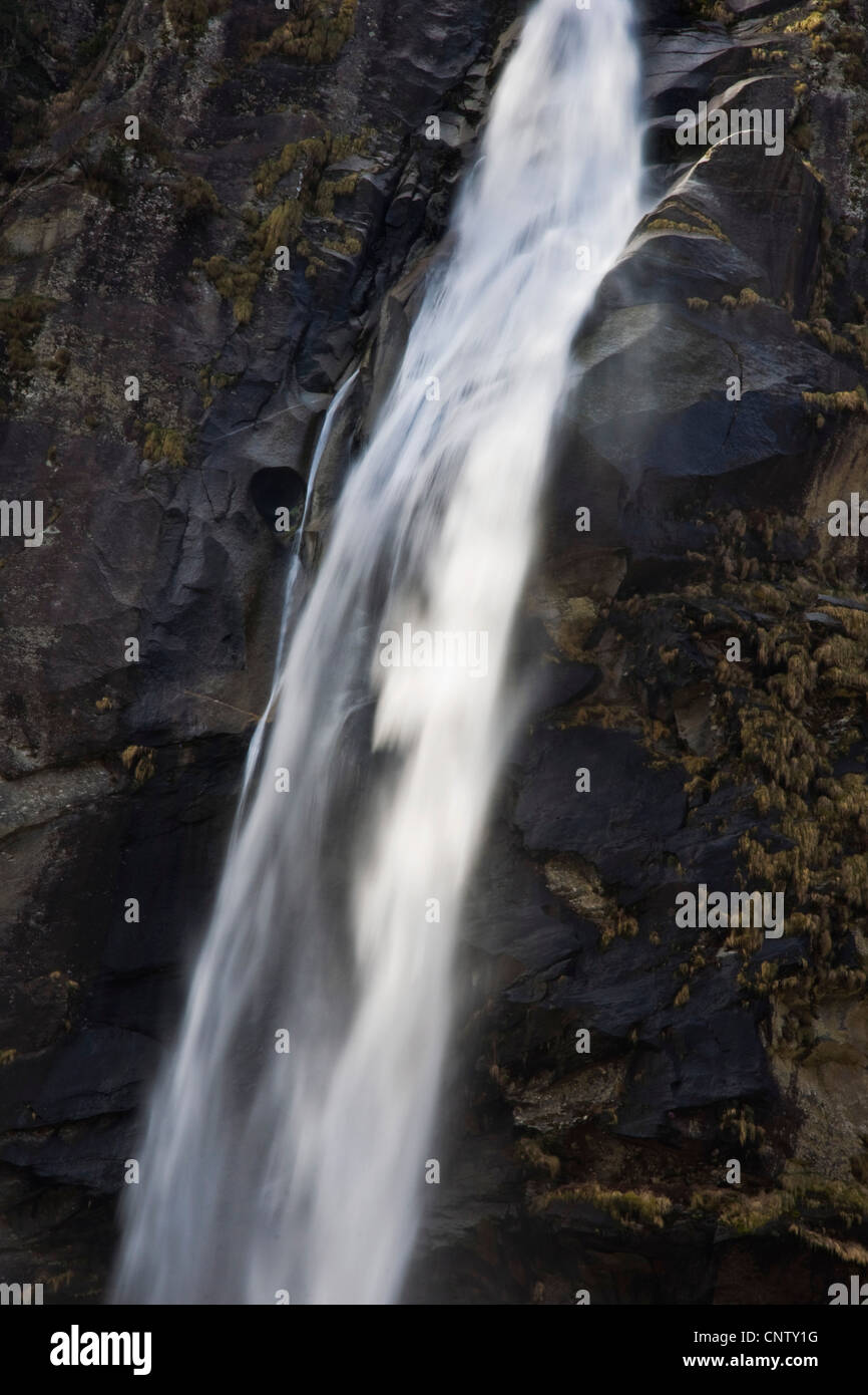 Waterfall foroglio ticino switzerland hi-res stock photography and ...