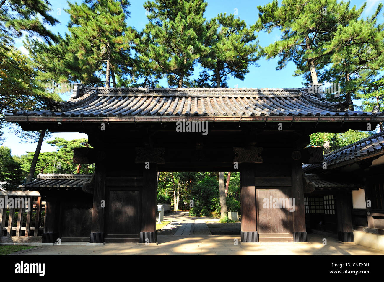 Gate of Date Family Residence, Edo-Tokyo Open Air Architectural Museum ...