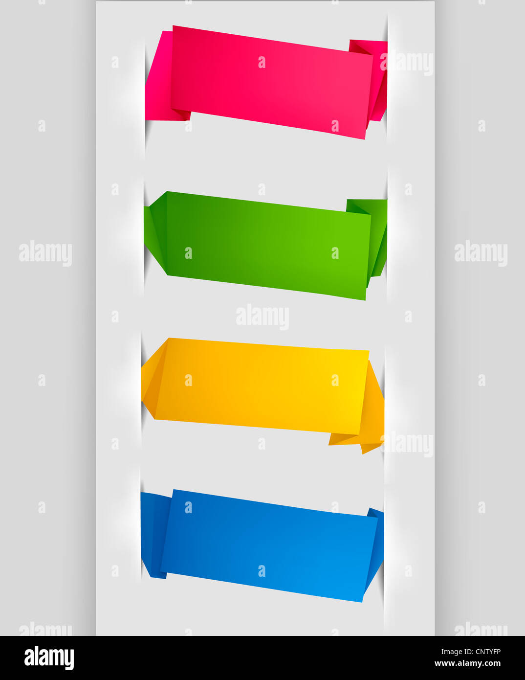 Paper banners hi-res stock photography and images - Alamy