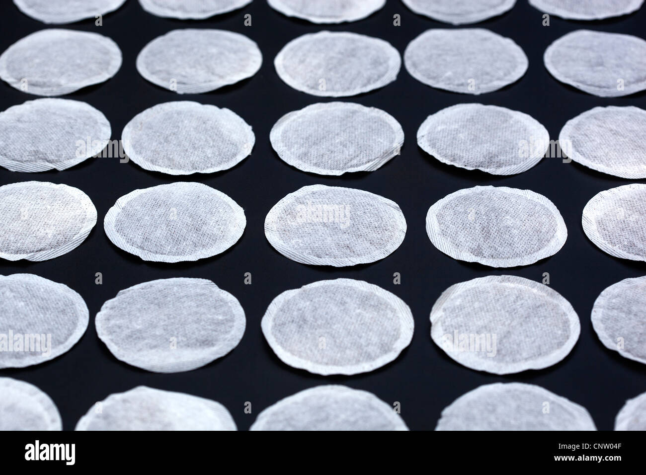 Round Tea Bags Stock Photo - Alamy