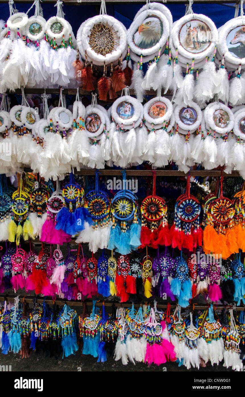 Handicrafts market Otavalo Ecuador Stock Photo - Alamy