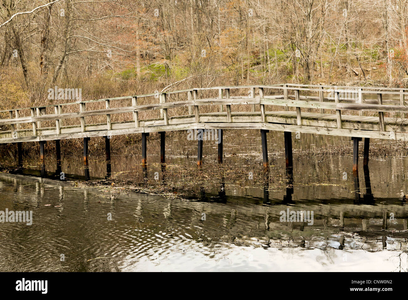 Pond bridges hi-res stock photography and images - Alamy