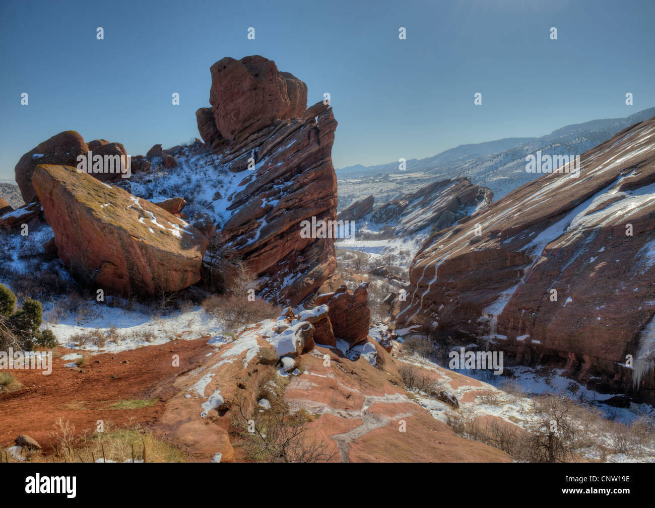 Picnic Rock (Left to Center), Nine Parks Rock (Right) and Frog Rock ...