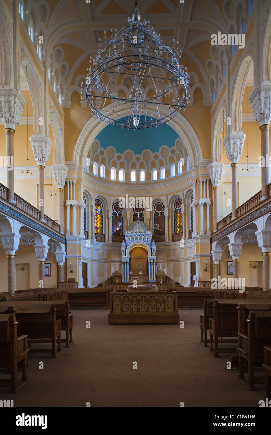 Russia, Saint Petersburg, Mariinsky, Grand Choral Synagogue, interior ...