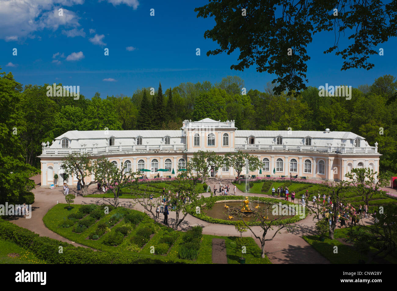 Russia, Saint Petersburg, Peterhof, Orangery building Stock Photo - Alamy