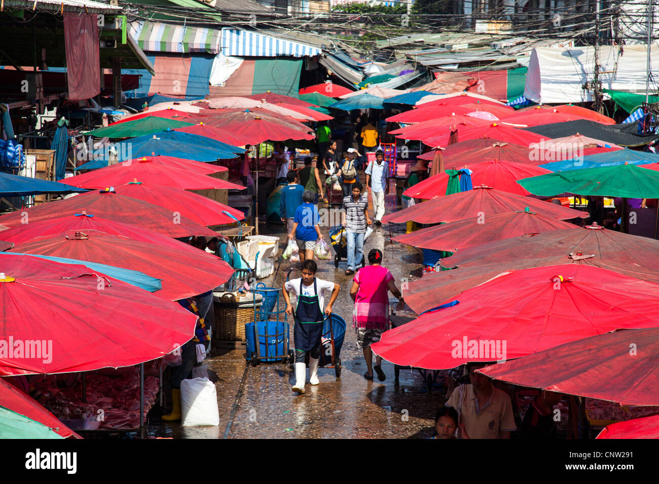 Bangkok market hi-res stock photography and images - Alamy