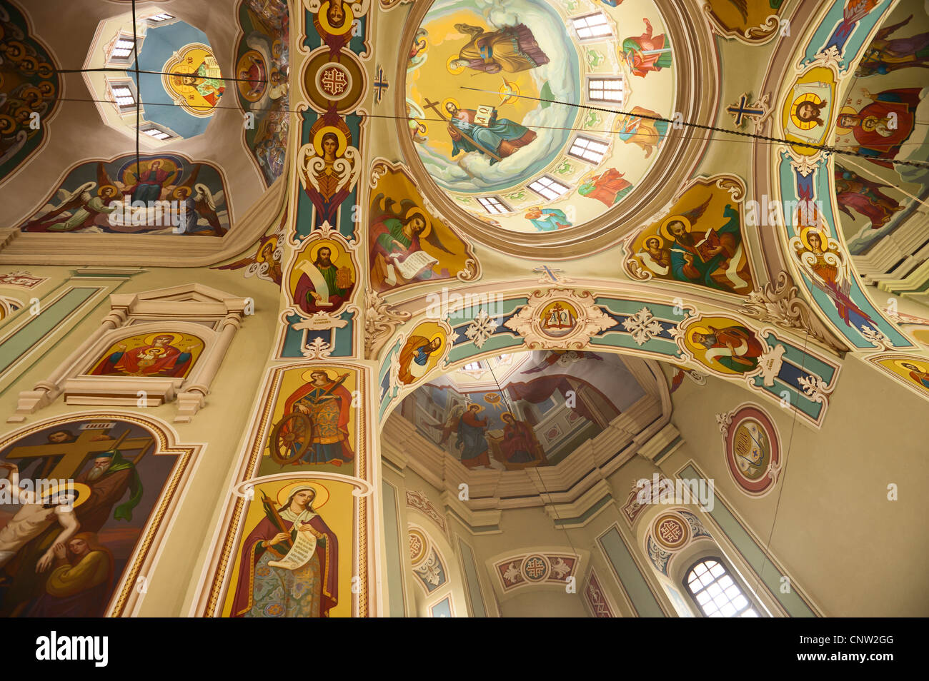 Vydubychi Monastery, Kiev, Ukraine, Europe Stock Photo - Alamy