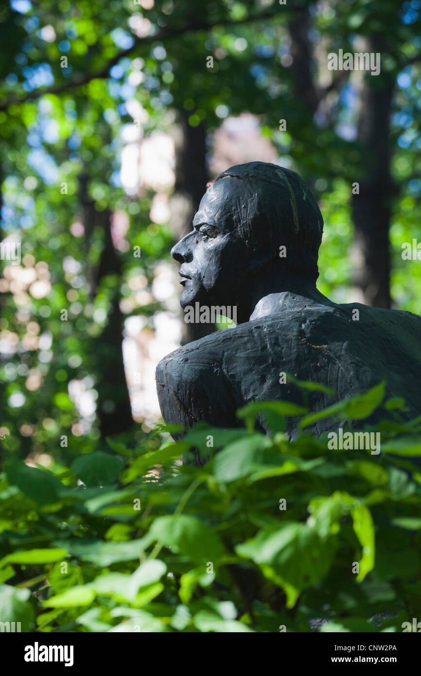 Russia, Saint Petersburg, Vosstaniya, Tikhvin Cemetery, grave of ...