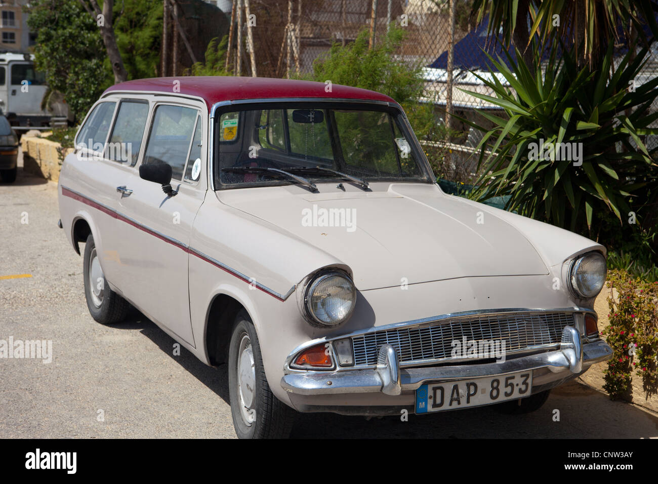 A classic Ford Anglia Estate Car Stock Photo - Alamy