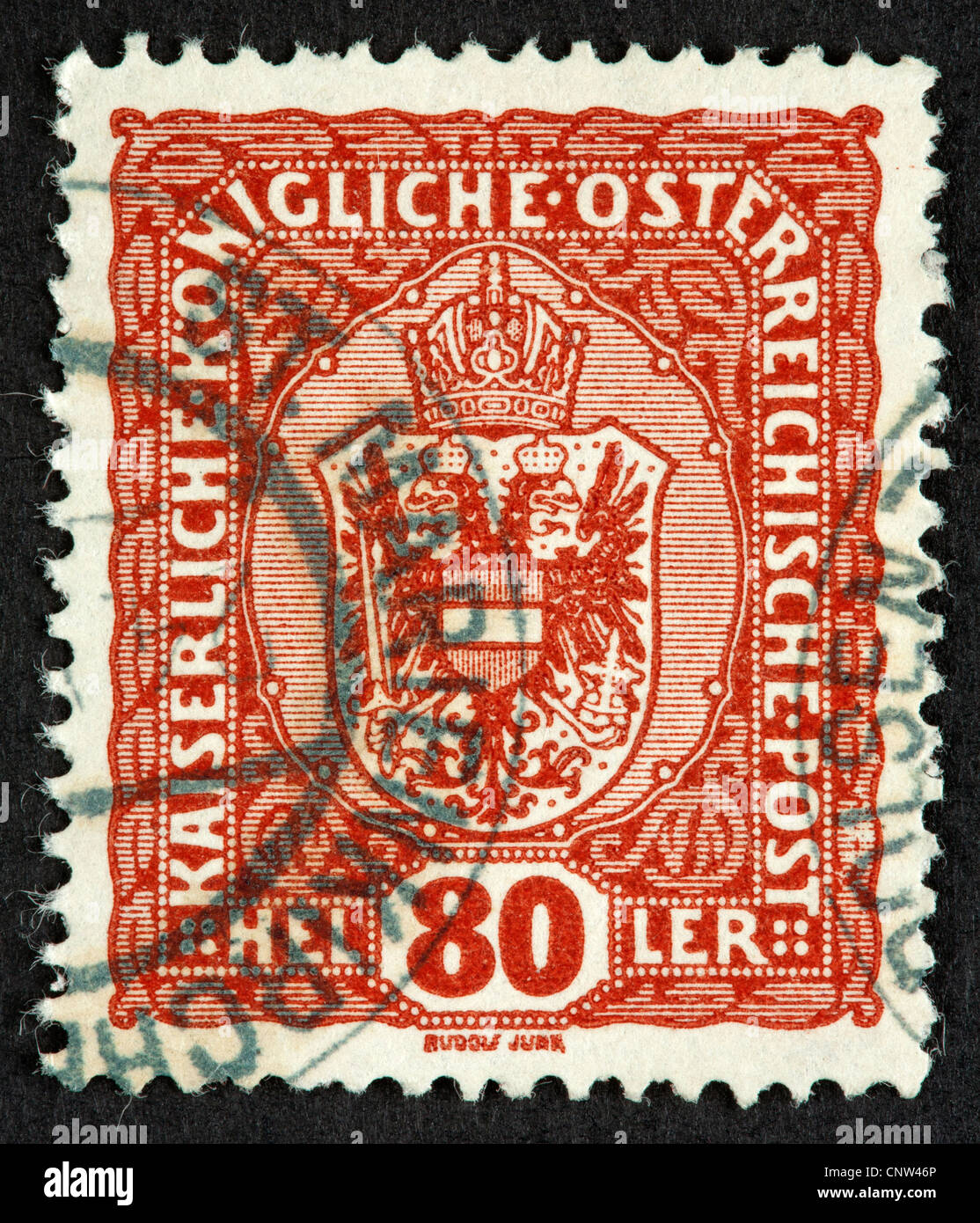 Austrian postage stamp Stock Photo - Alamy