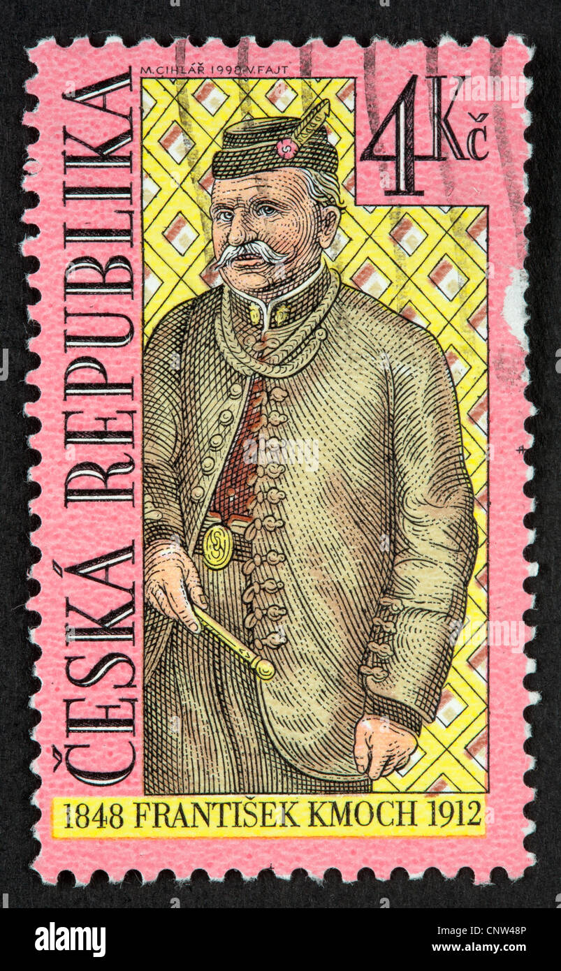 Czech postage stamp hi-res stock photography and images - Alamy