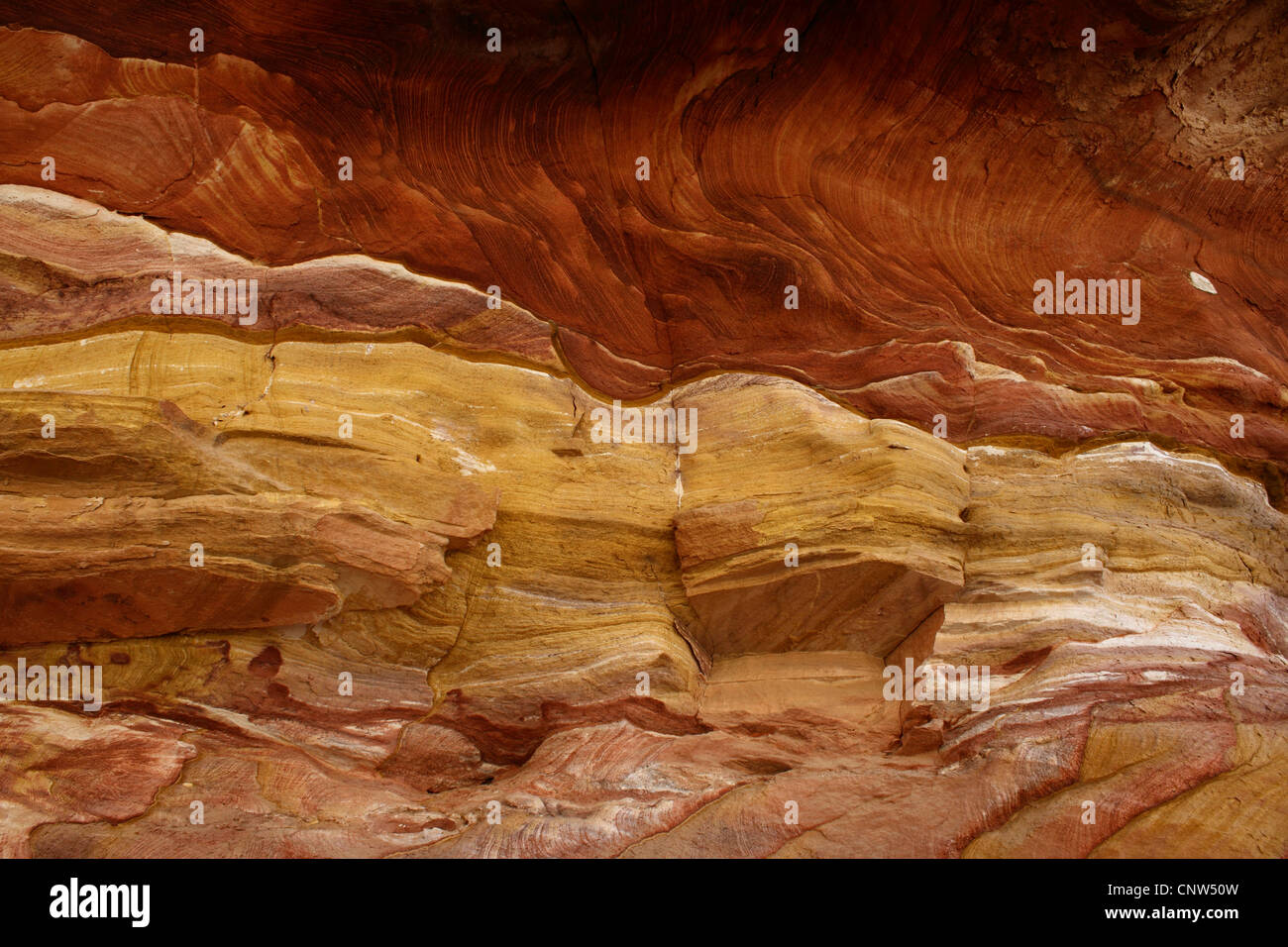 sandstone formations in Colored Canyon, Egypt, Sinai Stock Photo - Alamy
