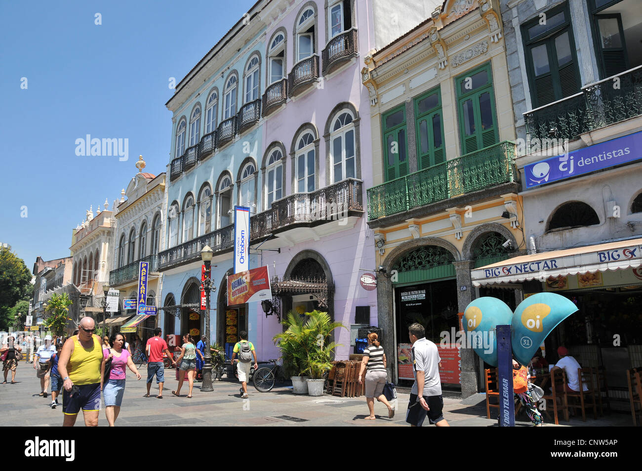 street scene Rua Do Catete Rio de Janeiro Brazil Stock Photo - Alamy