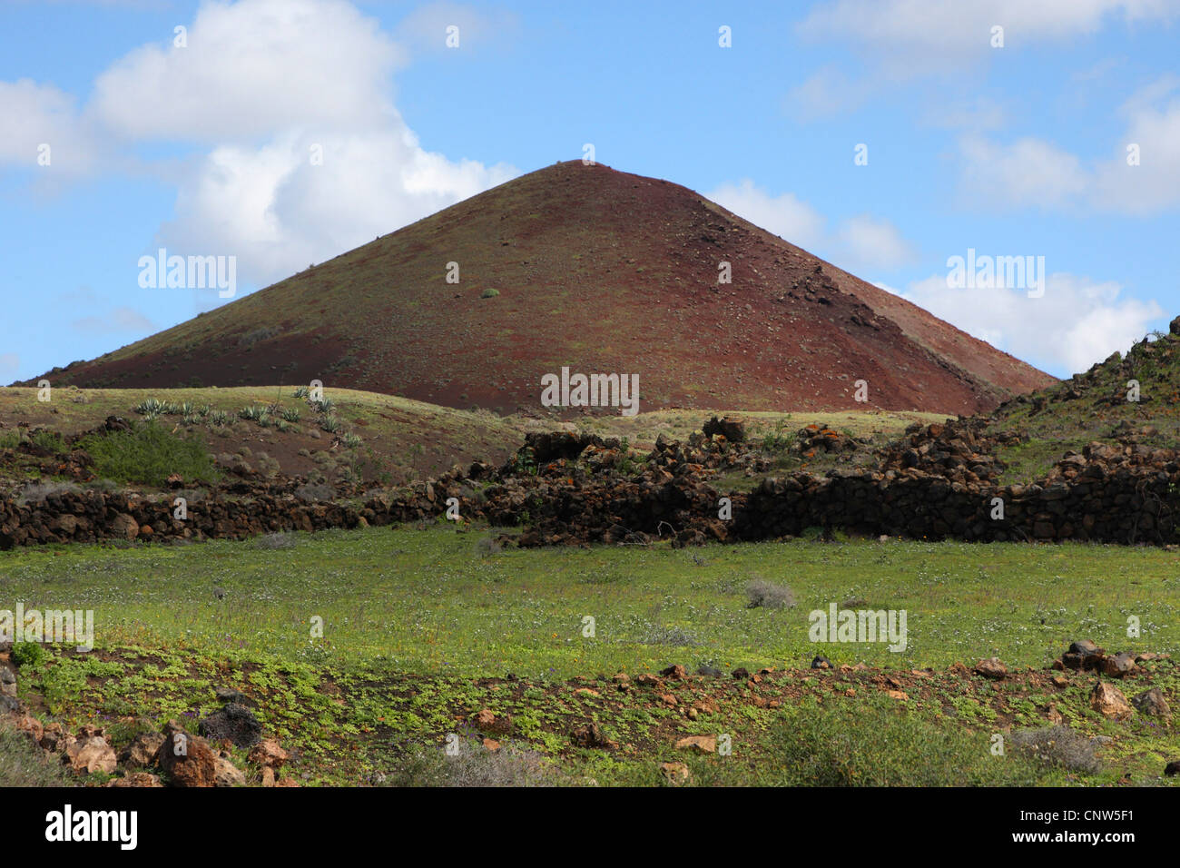 Volcano in penurious landscape hi-res stock photography and images - Alamy