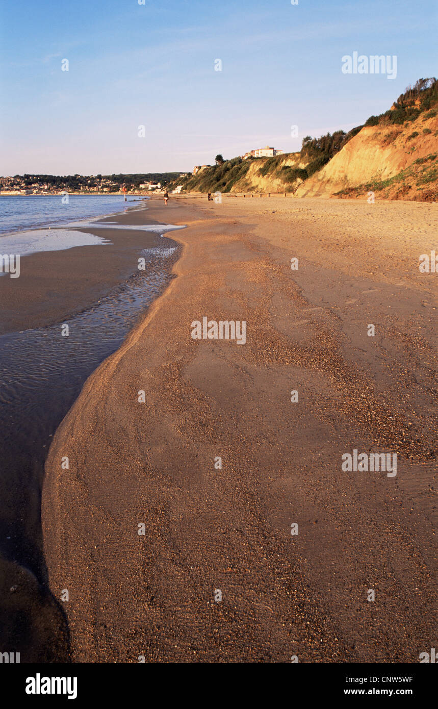 United Kingdom, Great Britain, England, Dorset, Swanage Beach and Cliffs Stock Photo - Alamy