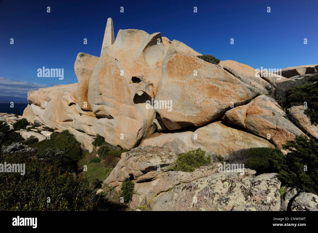 Italy Sardinia Rock Formation On High Resolution Stock Photography and ...