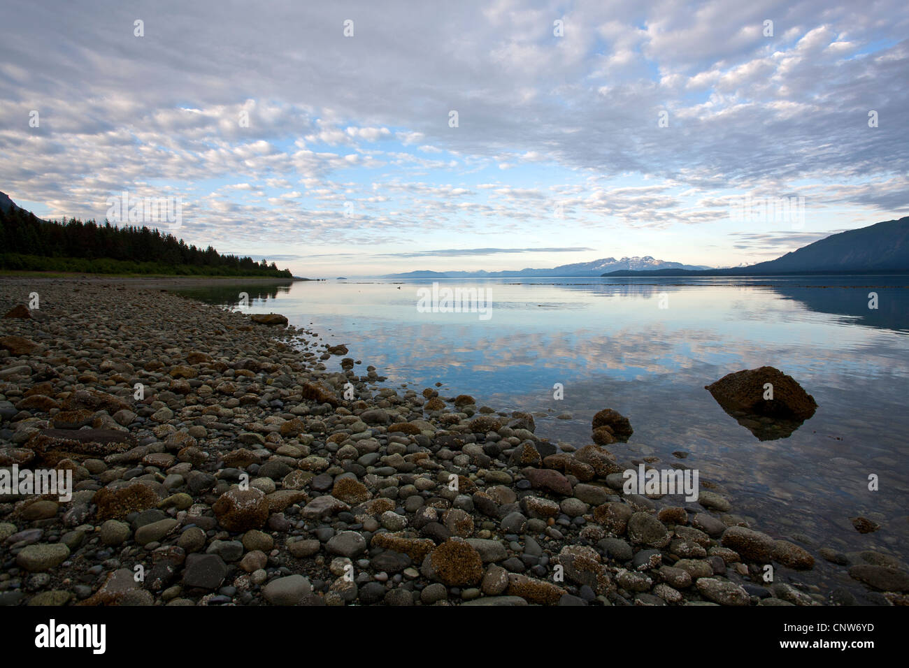 Muir´s Inlet. Glacier Bay National Park. Alaska. USA Stock Photo - Alamy