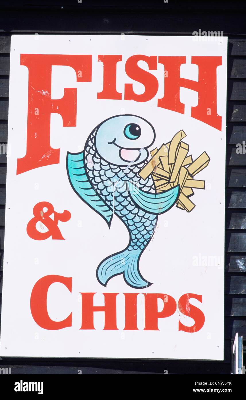 United Kingdom, Great Britain, England, Sussex, Hastings, Fish and Chip ...