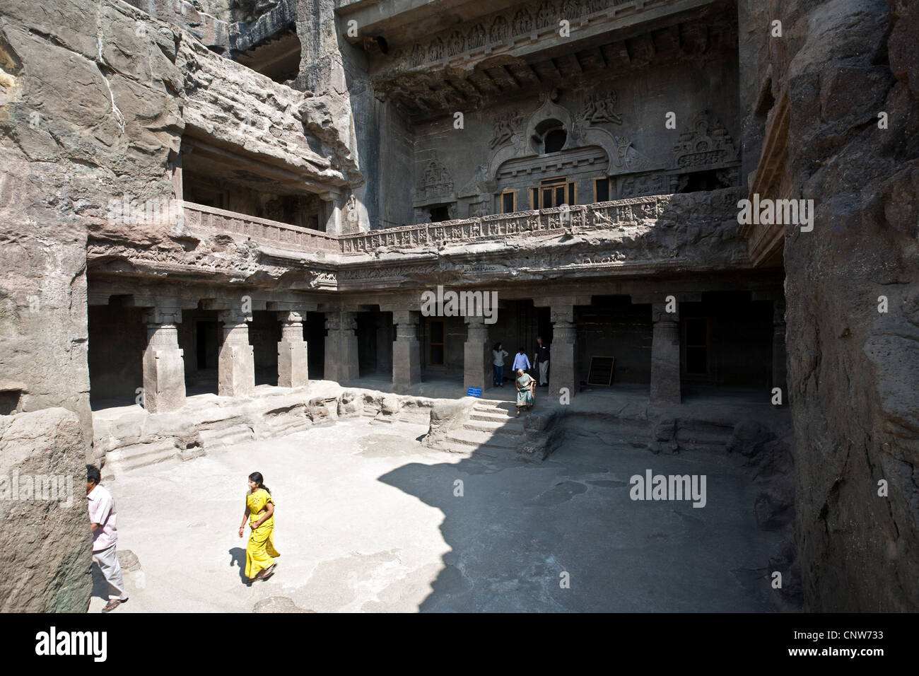 Ellora caves. Maharashtra. India Stock Photo - Alamy