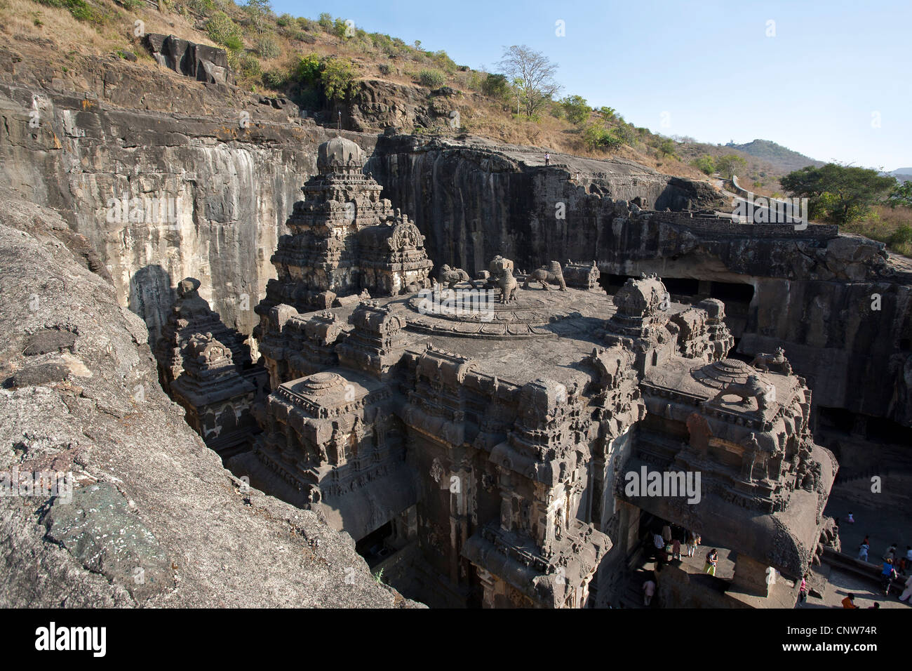 Kailasha temple. Ellora caves. Maharashtra. India Stock Photo - Alamy