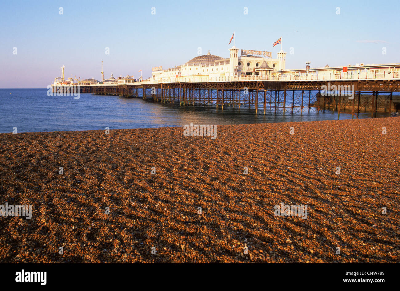 United Kingdom, Great Britain, England, Sussex, Brighton, Brighton Pier ...