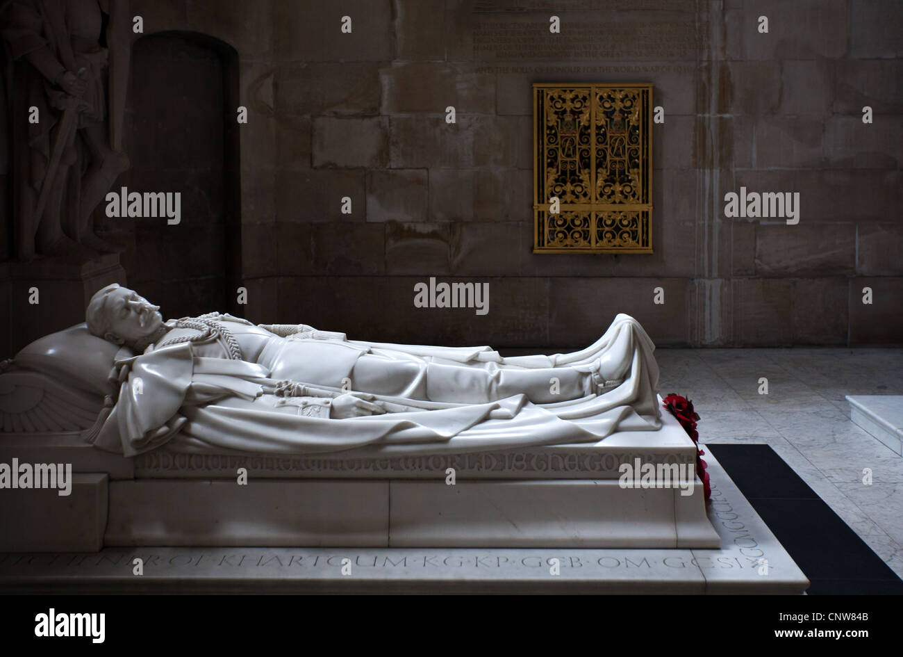 Europe England London, a tomb in the St Paul cathedral Stock Photo - Alamy