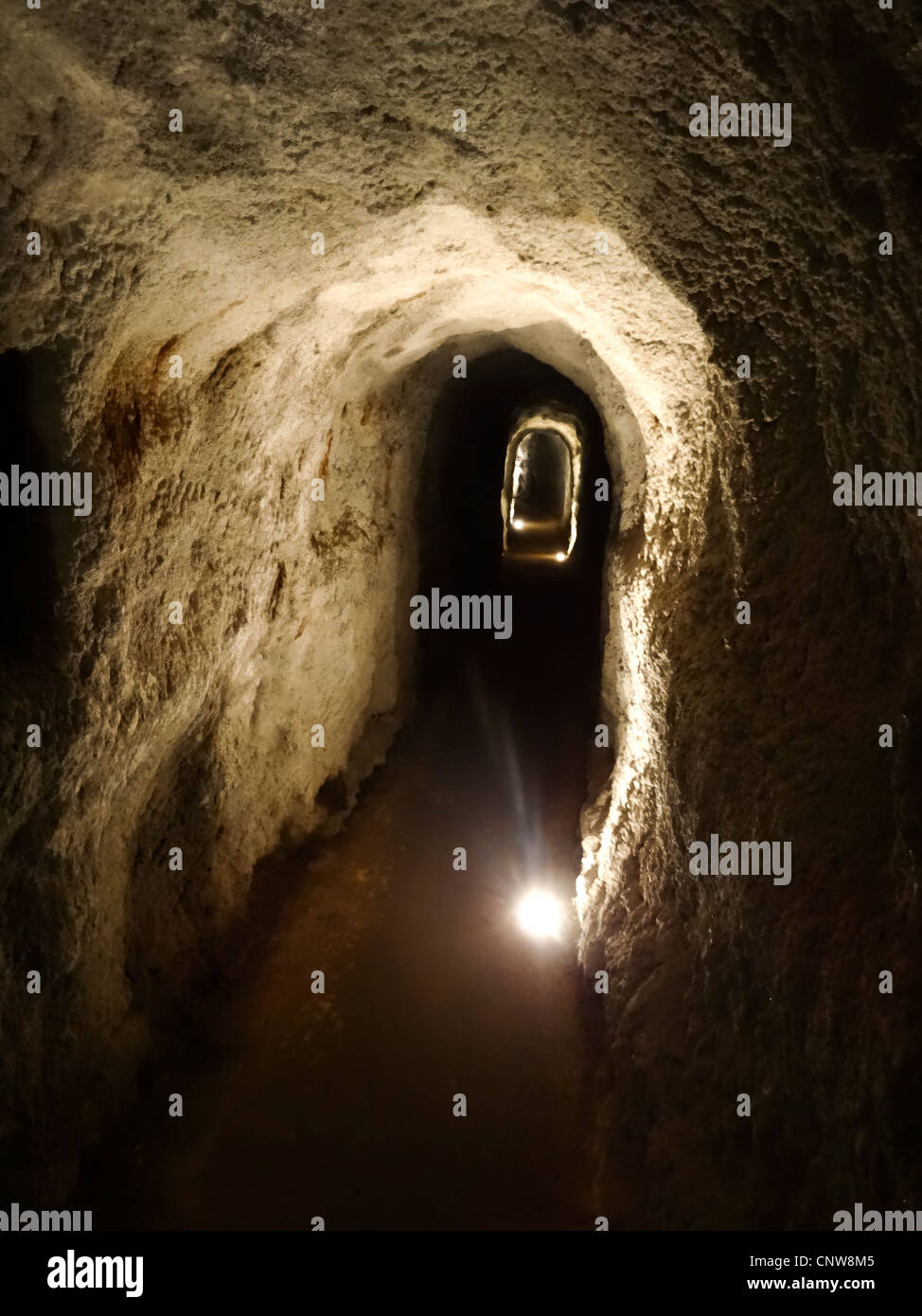 Almaden old mercury mine. Almaden mine is heritage of humankind, it was ...