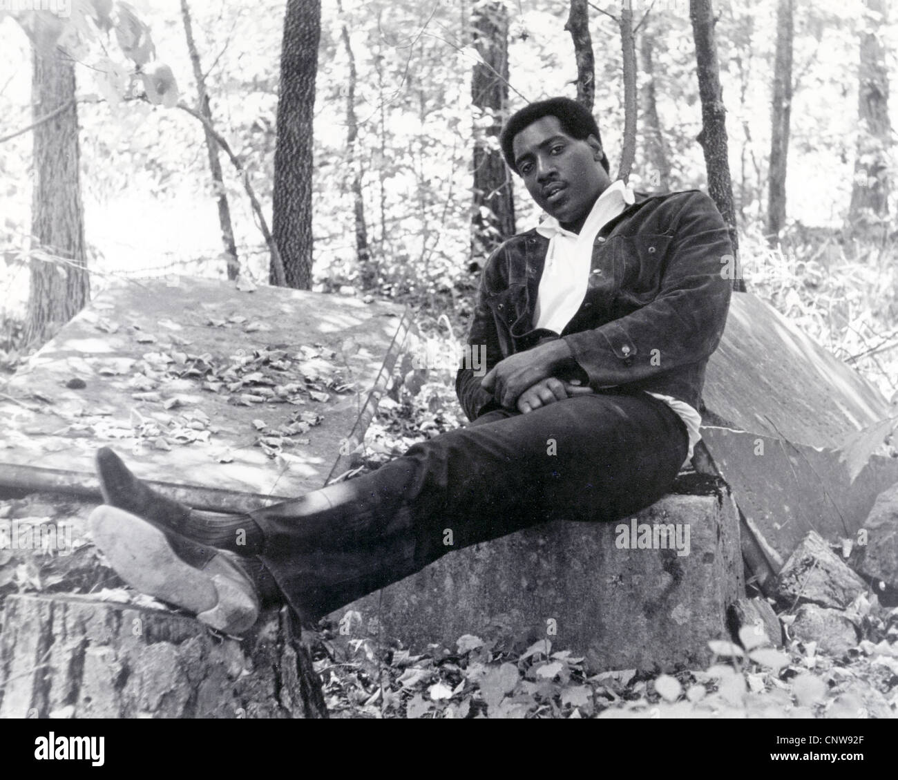 OTIS REDDING (1941-1967) Promotional photo of US Soul singer Stock ...