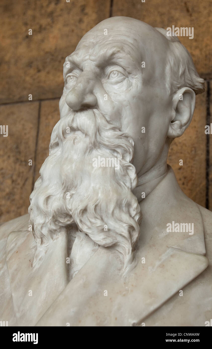 Marble statue head in Havana Cuba Stock Photo - Alamy