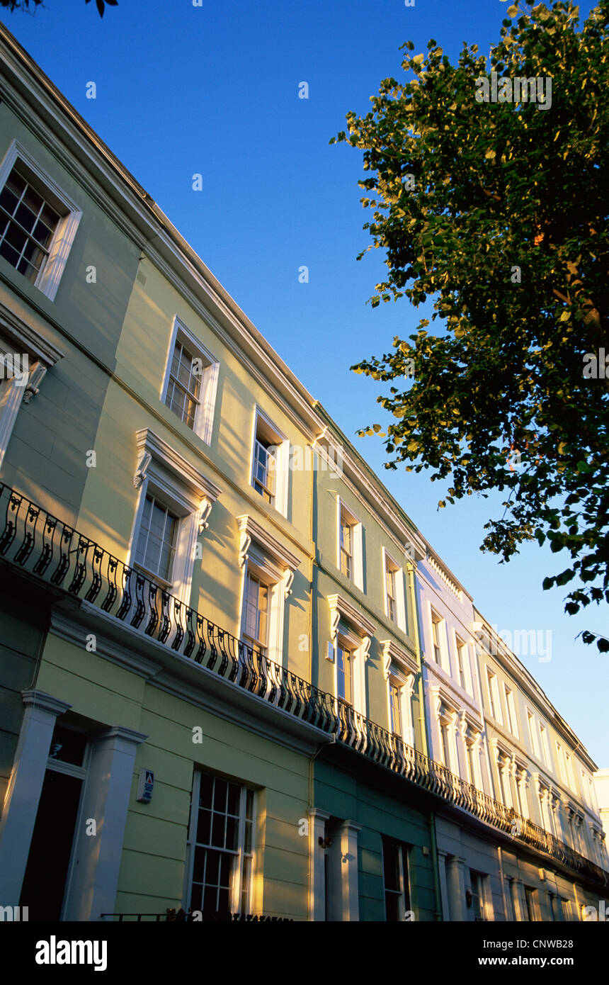 England, London, Notting Hill, Residential Housing in Westbourne Grove ...
