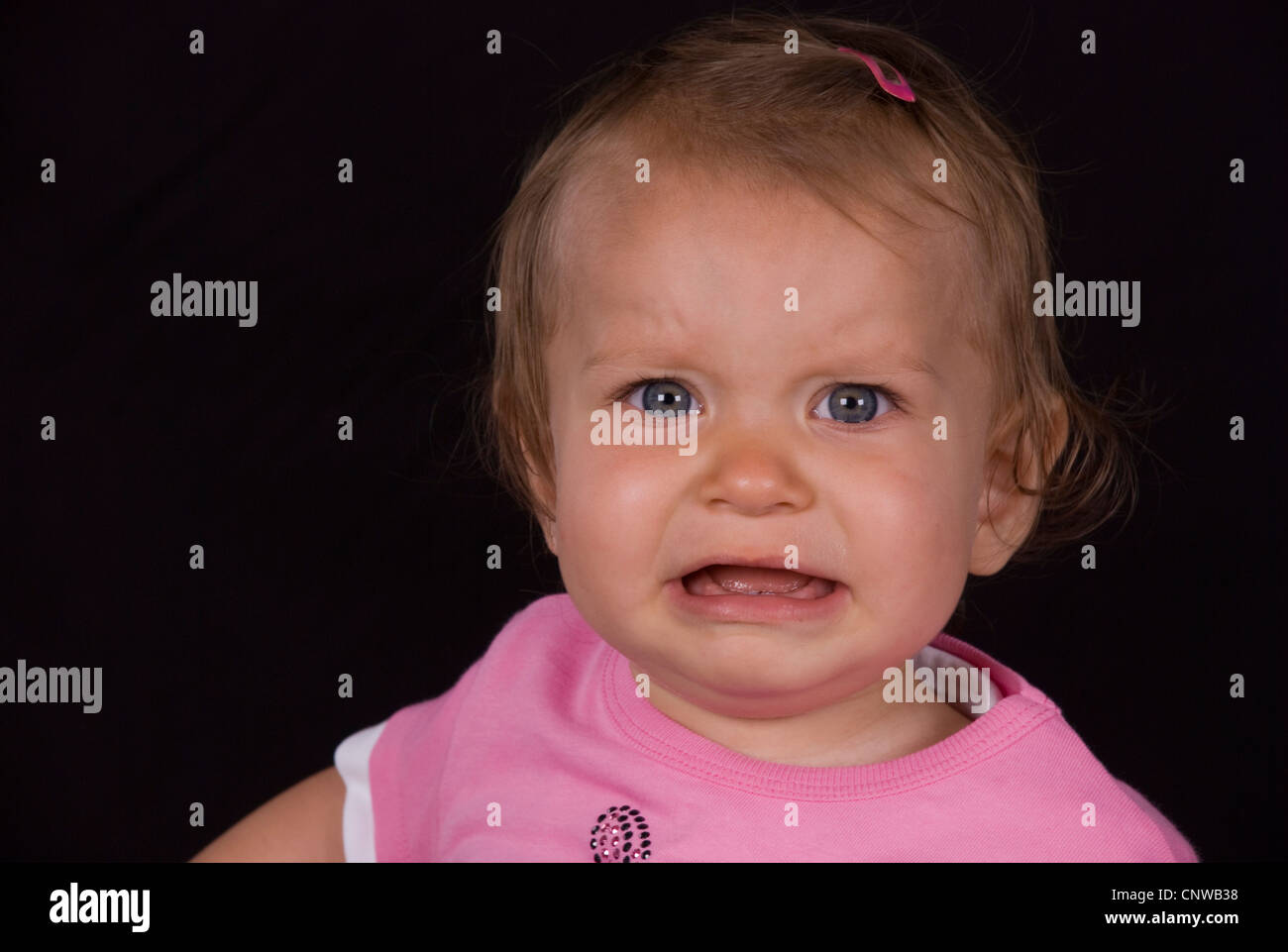 Unhappy 3 year old girl hi-res stock photography and images - Alamy