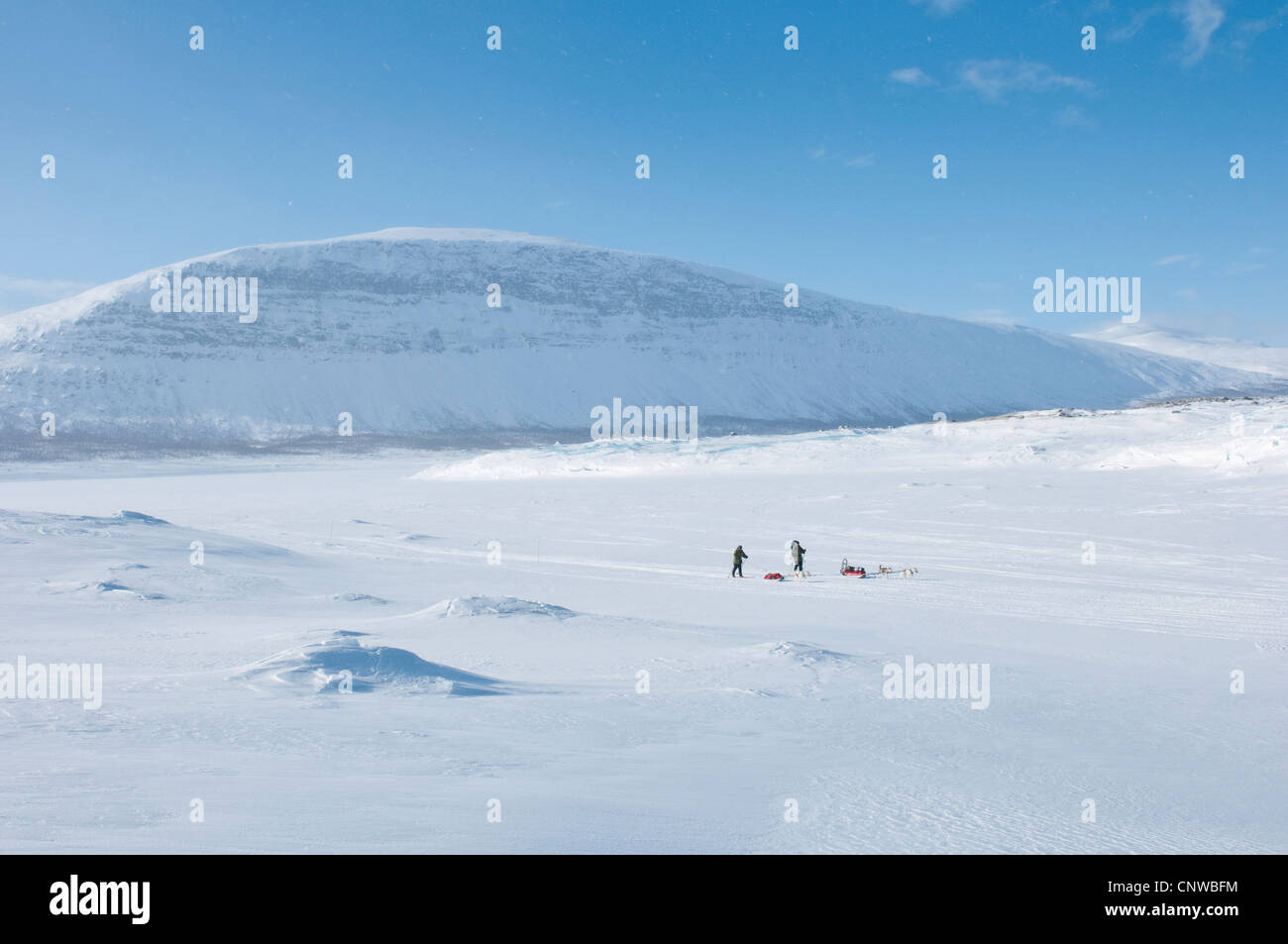 Two frozen lakes hi-res stock photography and images - Alamy
