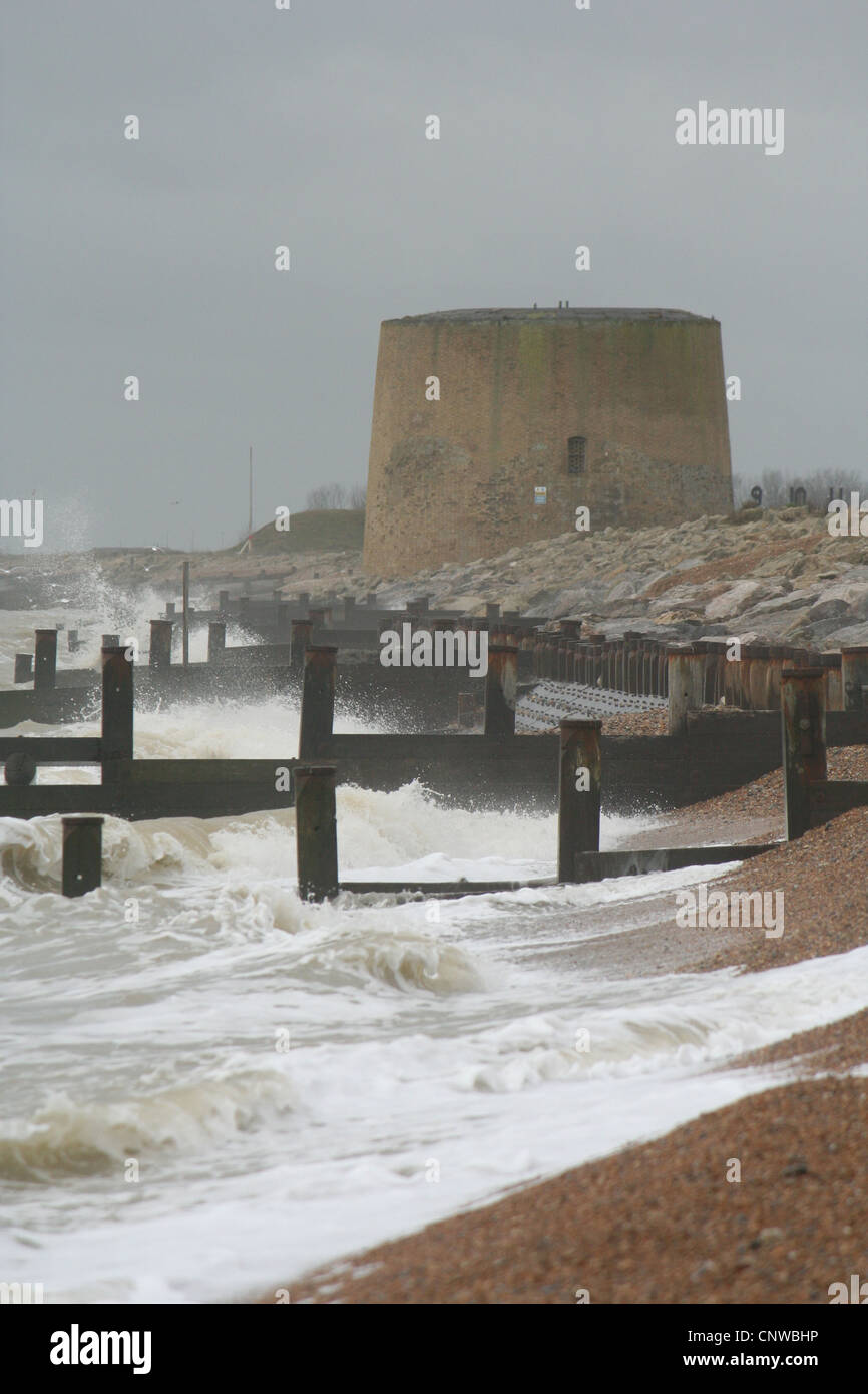 Martello tower Hythe Kent Stock Photo - Alamy