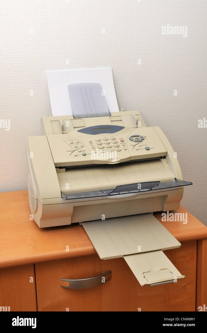 Old fax hi-res stock photography and images - Alamy