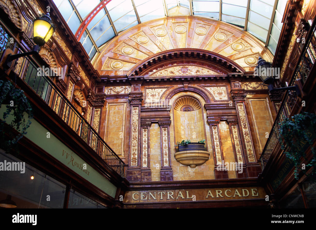 England, Newcastle, Central Arcade Stock Photo - Alamy