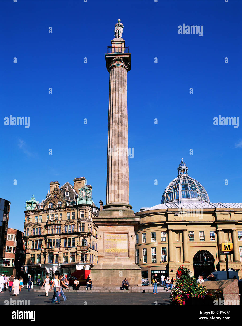 Newcastle monument hi-res stock photography and images - Alamy