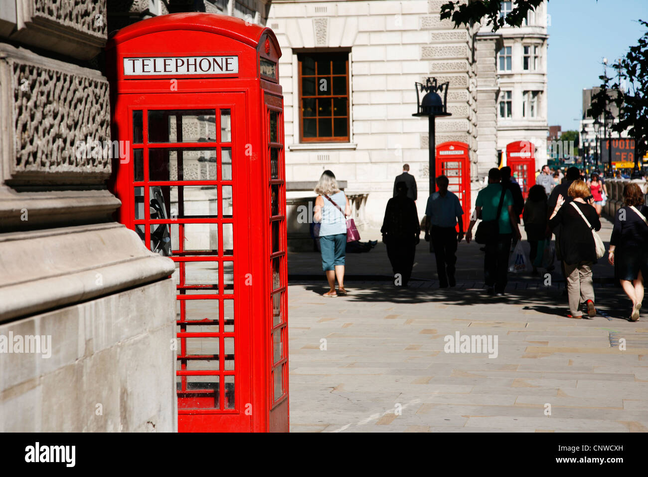 Red phone booth is one of the most famous of London icons Stock Photo ...
