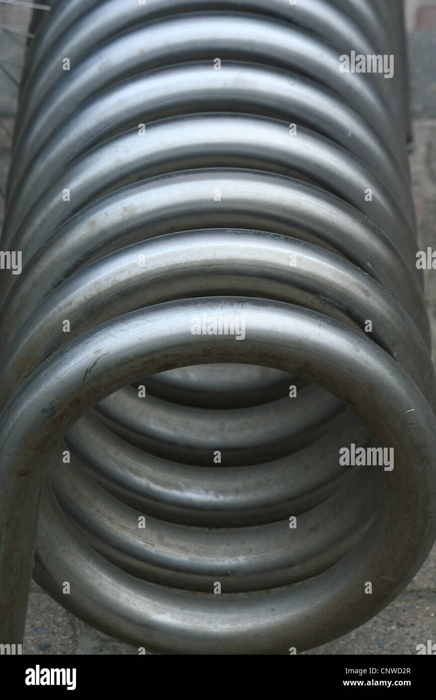 coil bike rack Stock Photo - Alamy