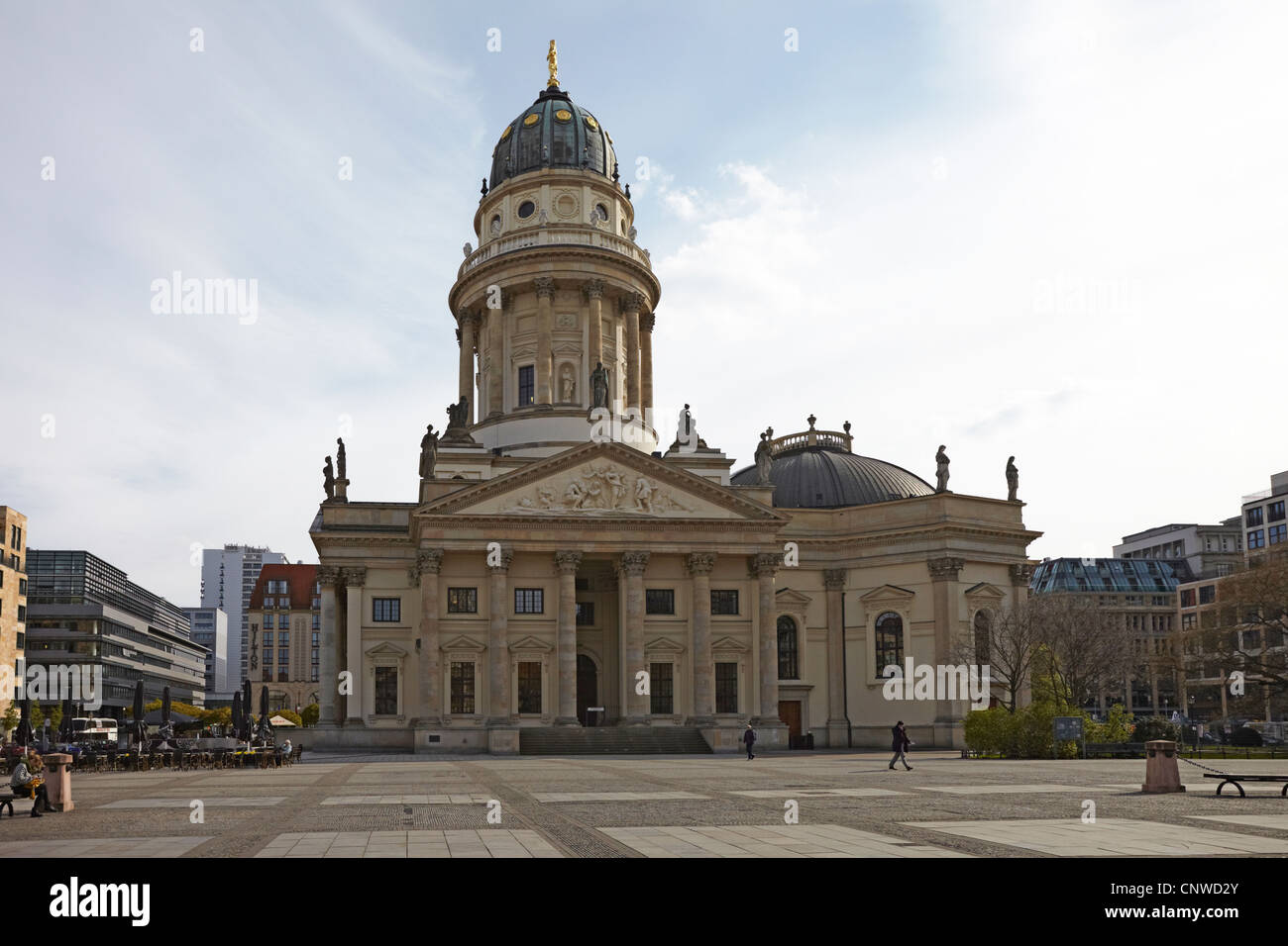 Berlin Gendarmenmarkt and the Deutscher Dom Stock Photo - Alamy
